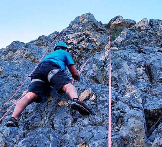 Climbing in Madeira Island